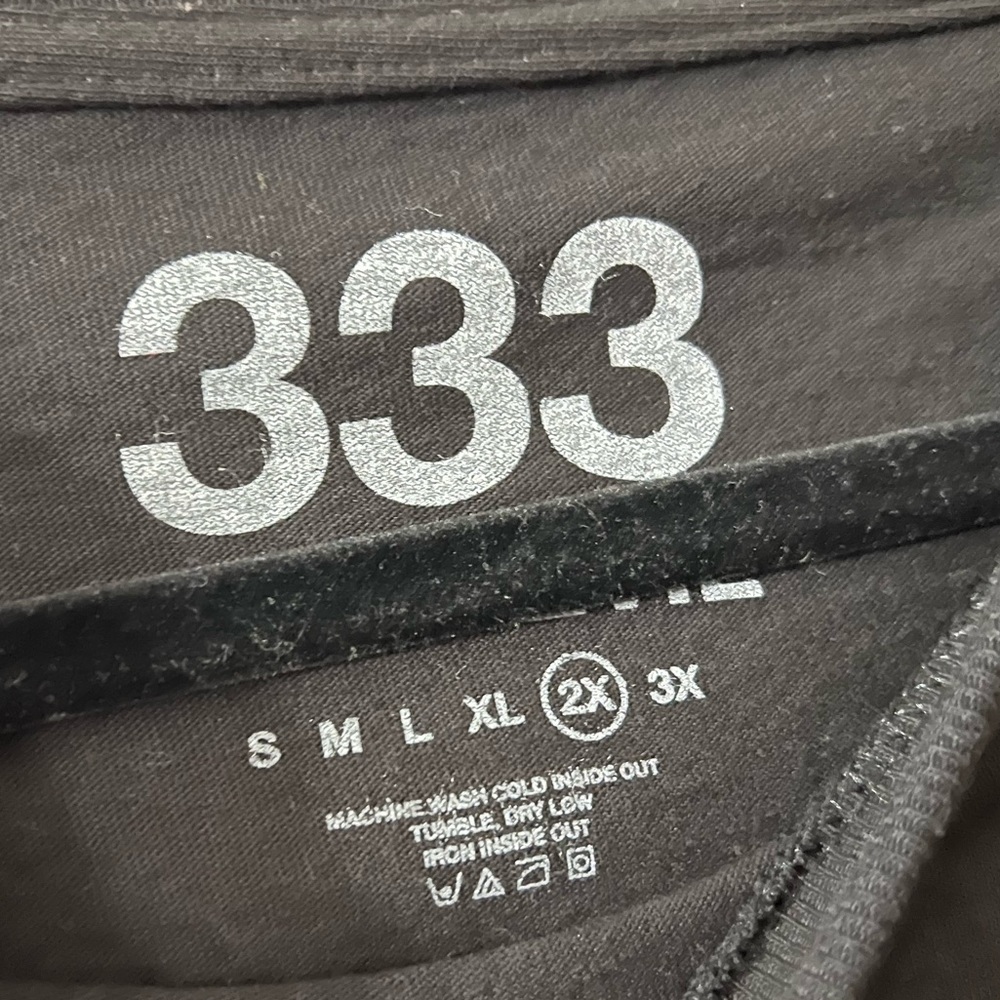 Half Evil 333 “Hell” (Shell) Logo Design Tshirt - Gem